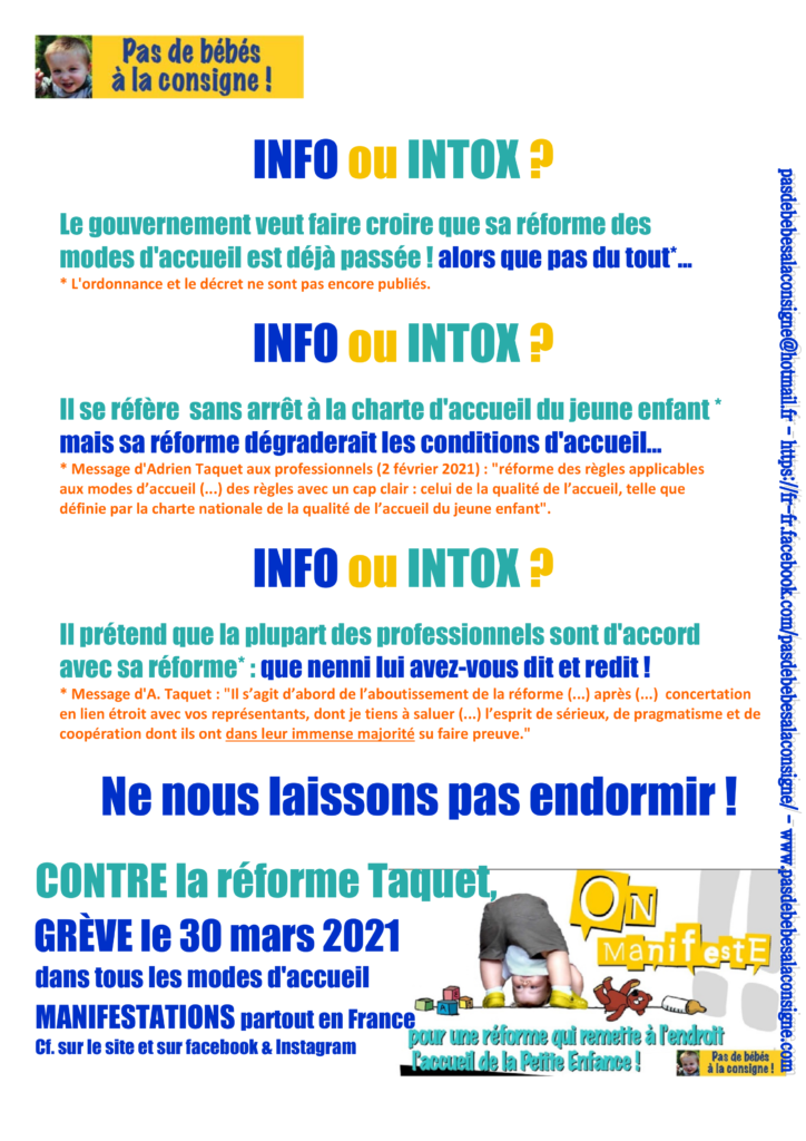 Tract INFO ou INTOX - fsu84
